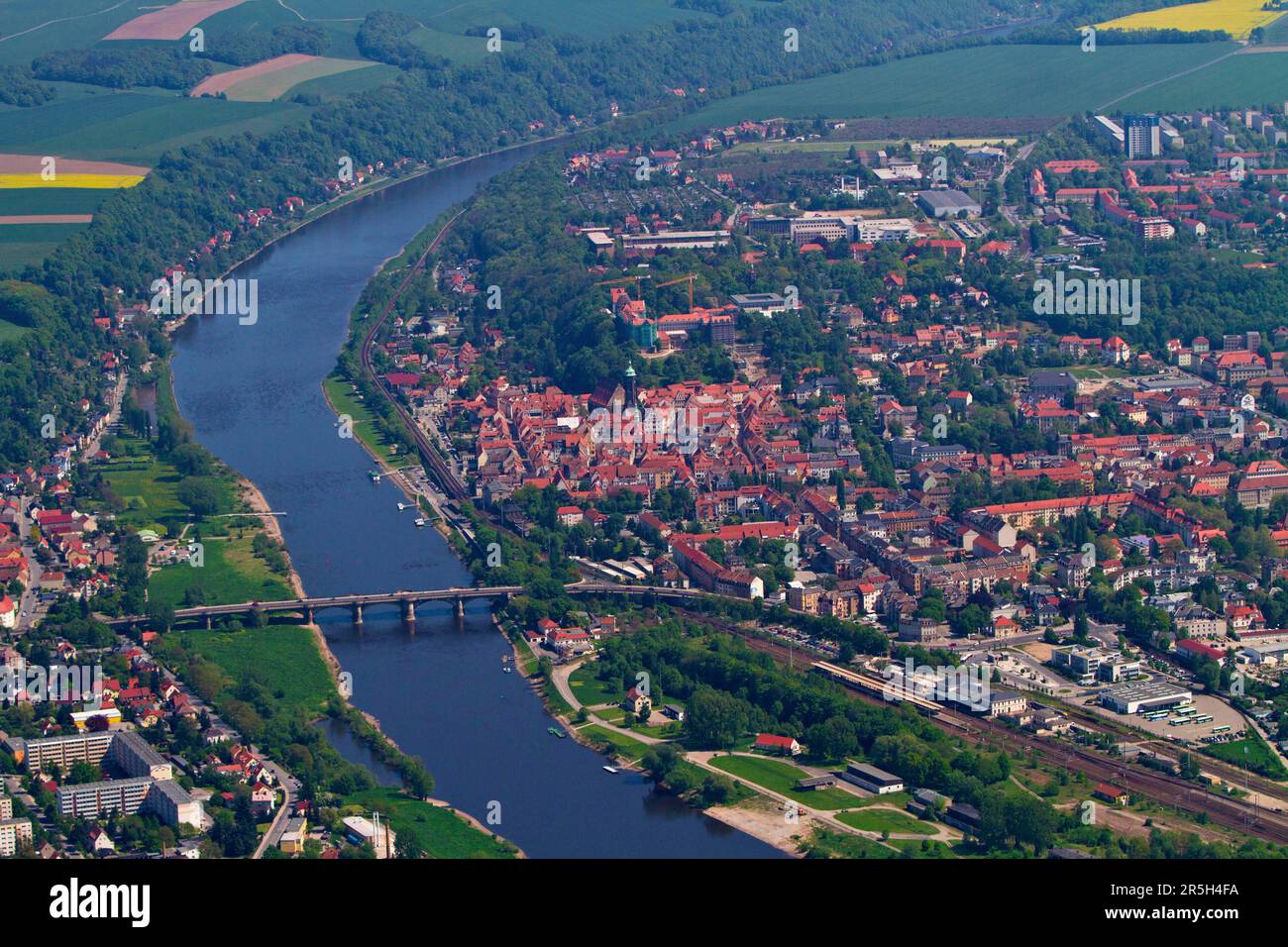 Elbe river saxony pirna hi-res stock photography and images - Alamy