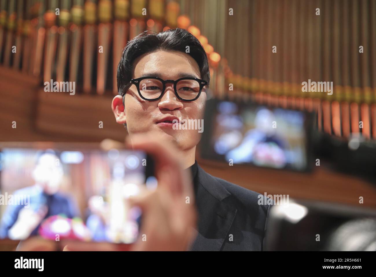 Brussels, Belgium. 04th June, 2023. Taehan Kim pictured during the ...