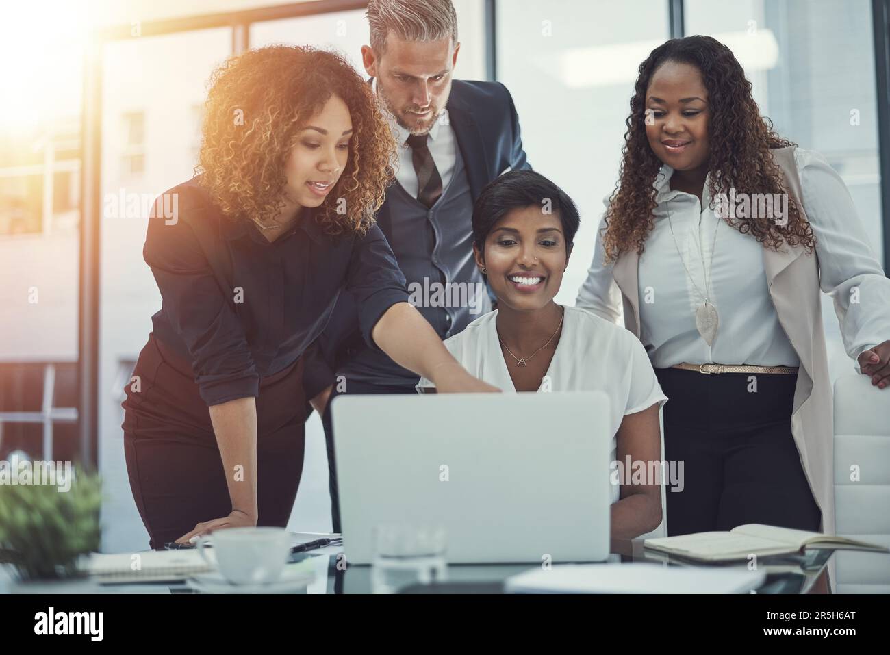 Cooperation is crucial to a successful collaboration. a group of ...