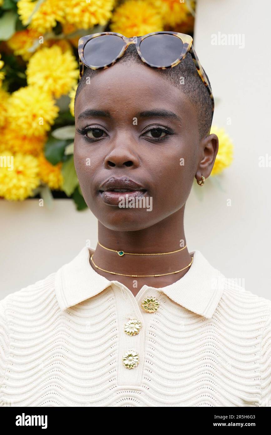 Joy Sunday in attendance for Veuve Clicquot Polo Classic, Liberty State ...