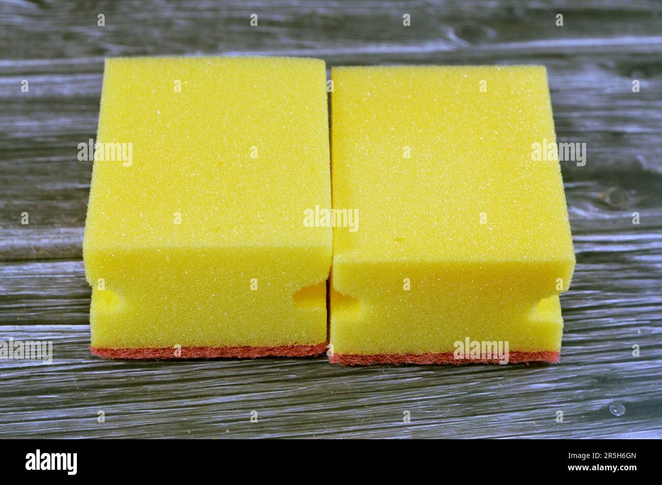 Combo Cellulose and abrasive two sided sponge for cleaning utensils ...