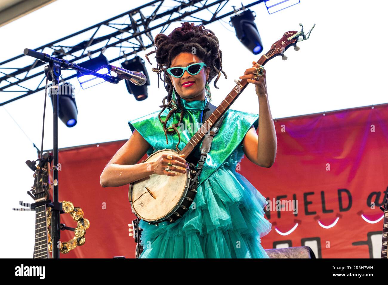 Valerie June performs at Railbird Music Festival on Saturday, June 3 ...