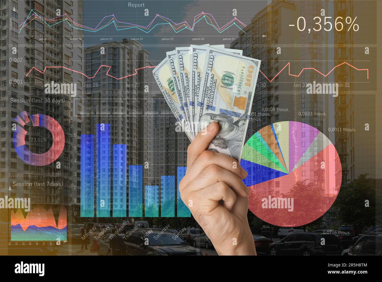 Digital graphs hi-res stock photography and images - Alamy