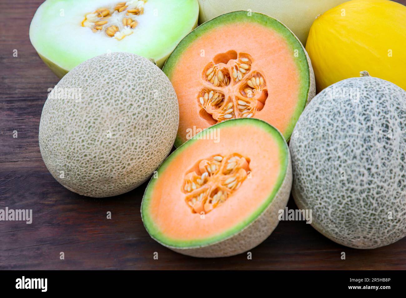 Melon types hi-res stock photography and images - Alamy