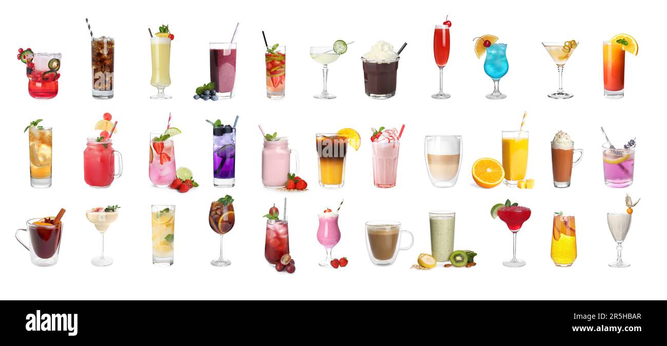 Collection beverages fruit juice hi-res stock photography and images ...