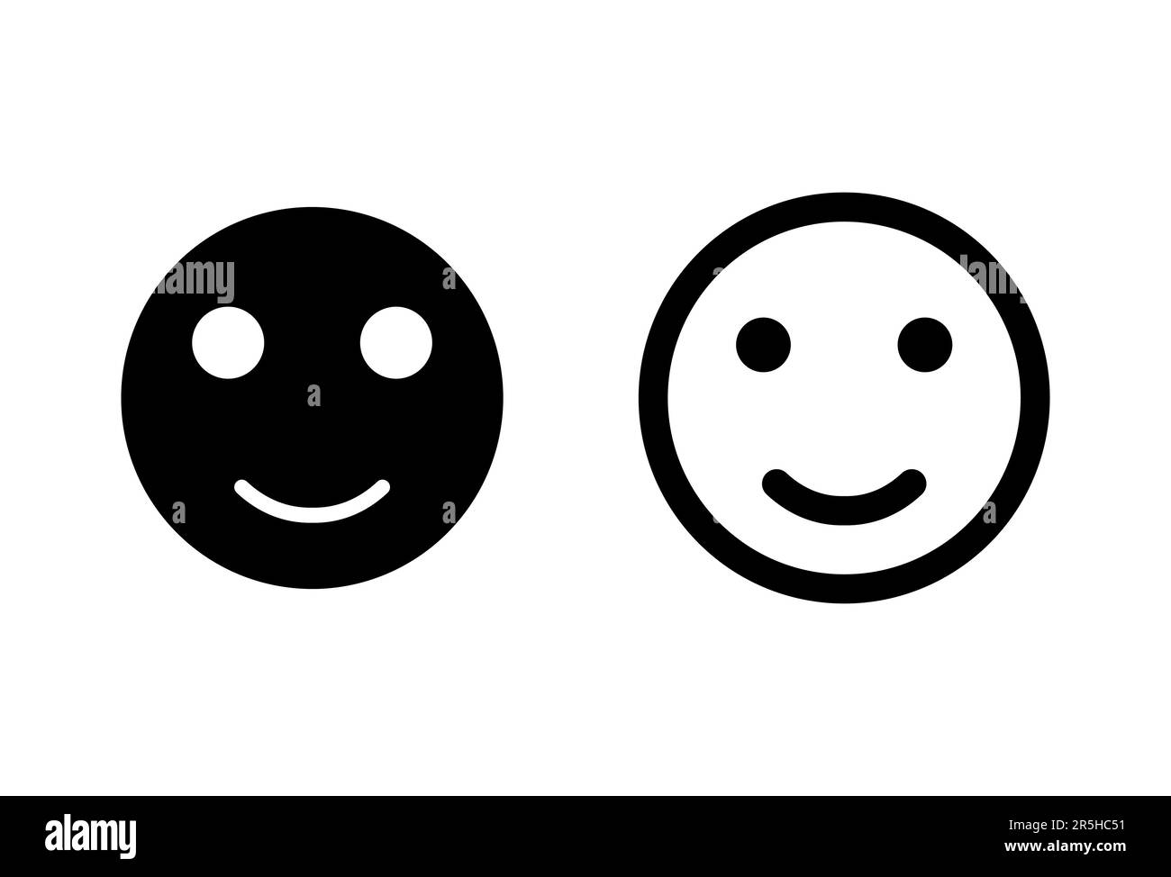 smile icon set. smile emoticon icon. feedback Stock Vector Image & Art ...
