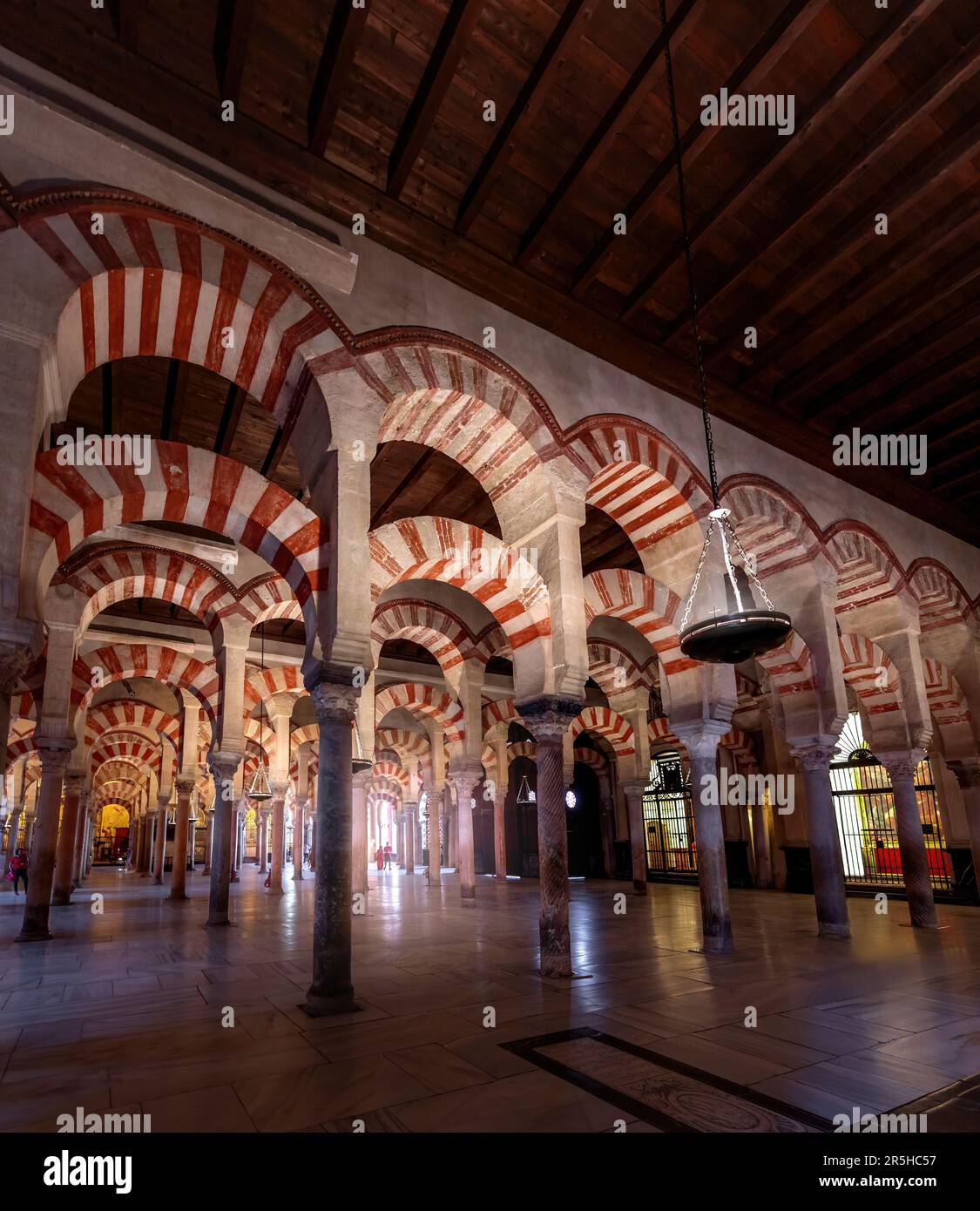 Columns of Hypostyle Prayer Hall at Mosque-Cathedral of Cordoba (Older ...