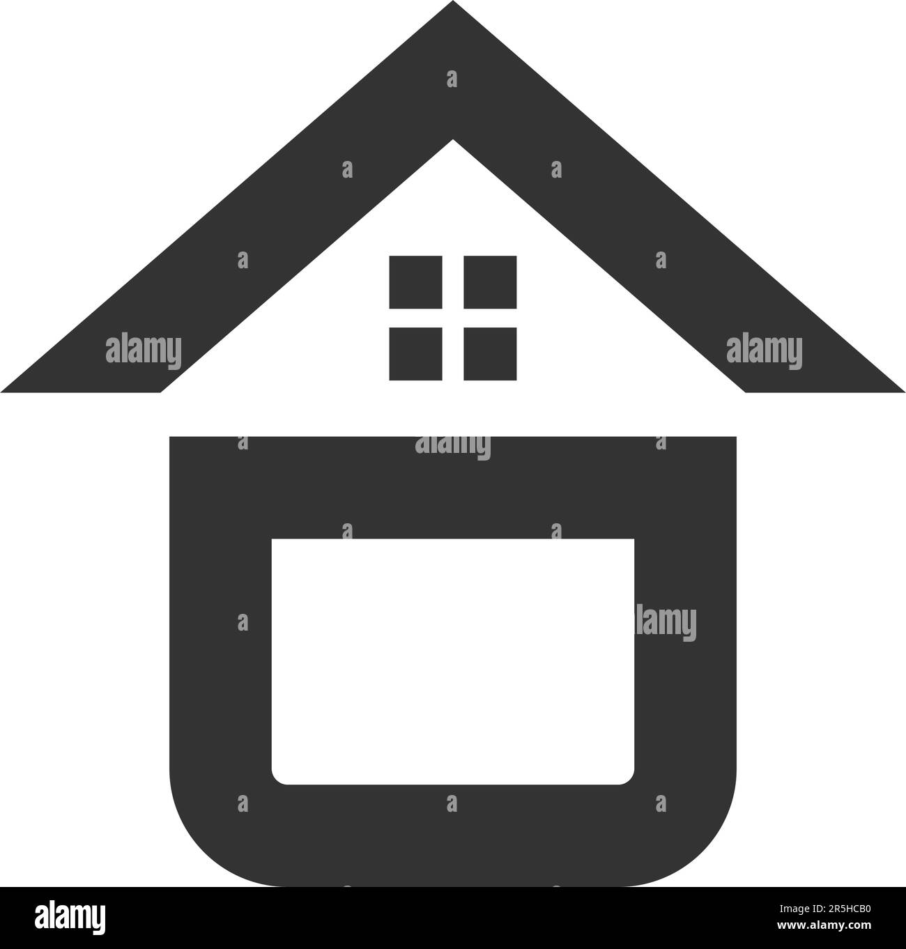 house logo template. Icon Illustration Brand Identity. Isolated and ...