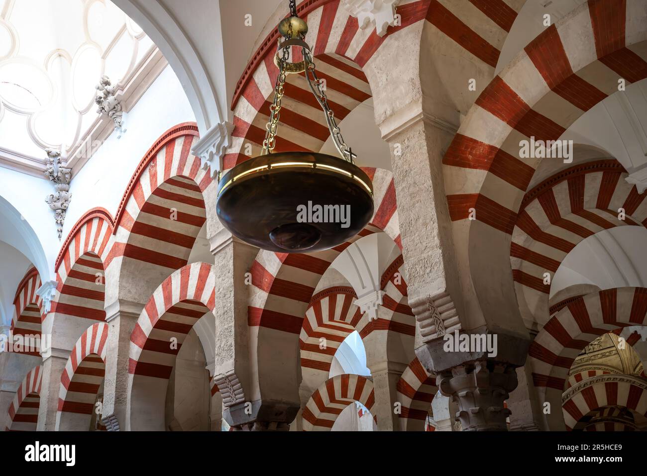 Arches and Columns of Hypostyle Prayer Hall at Mosque–Cathedral of ...