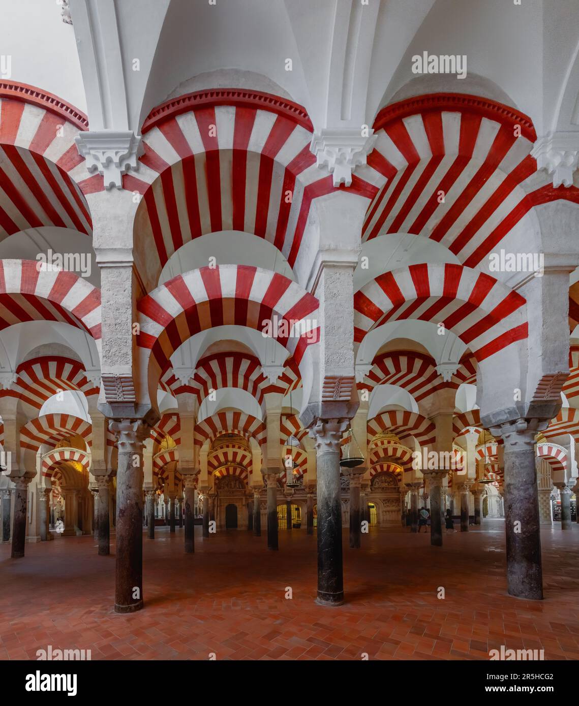 Arches and Columns of Hypostyle Prayer Hall at Mosque-Cathedral of ...