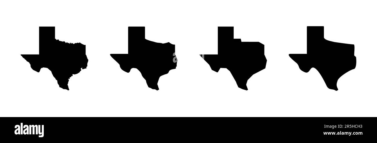 Texas icon set. texas sign symbol Stock Vector Image & Art - Alamy