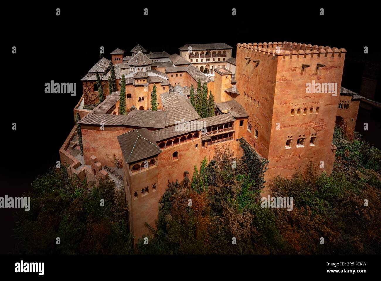 Alhambra Model at Alive Museum of Al-Andalus in Calahorra Tower ...