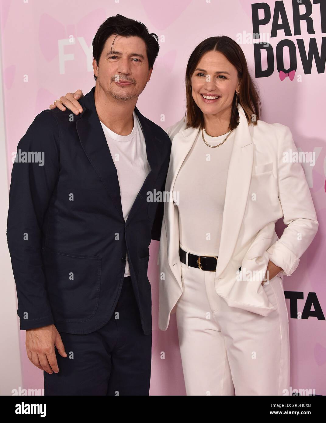 Hollywood, USA. 03rd June, 2023. Ken Marino and Jennifer Garner ...