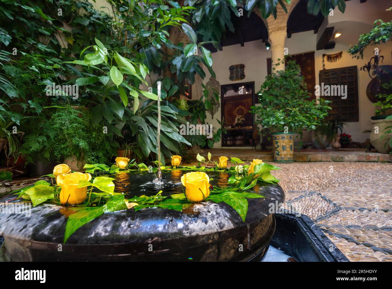 Casa Andalusi (House of Andalusia) Courtyard and Fountain - Cordoba ...
