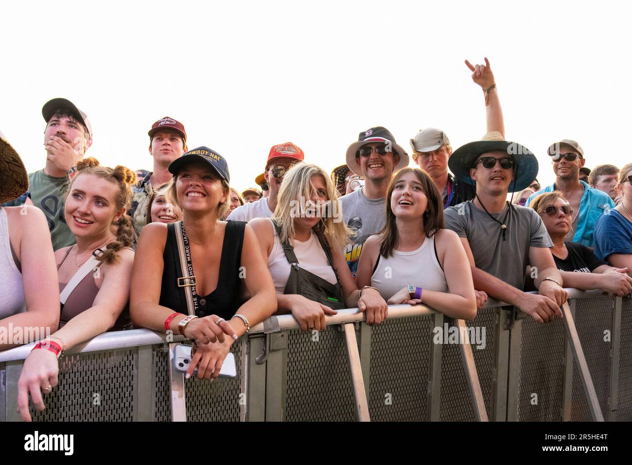 Festivalgoers are seen at Railbird Music Festival on Saturday, June 3 ...