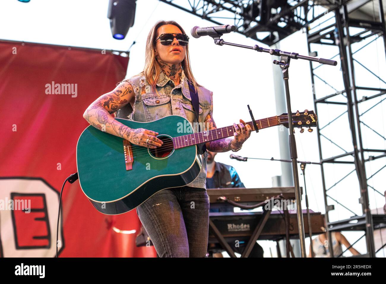 Morgan Wade performs at Railbird Music Festival, Saturday, June 3, 2023 ...