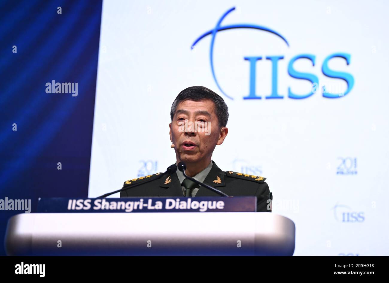 Singapur, Singapore. 04th June, 2023. Chinese Defense Minister General ...