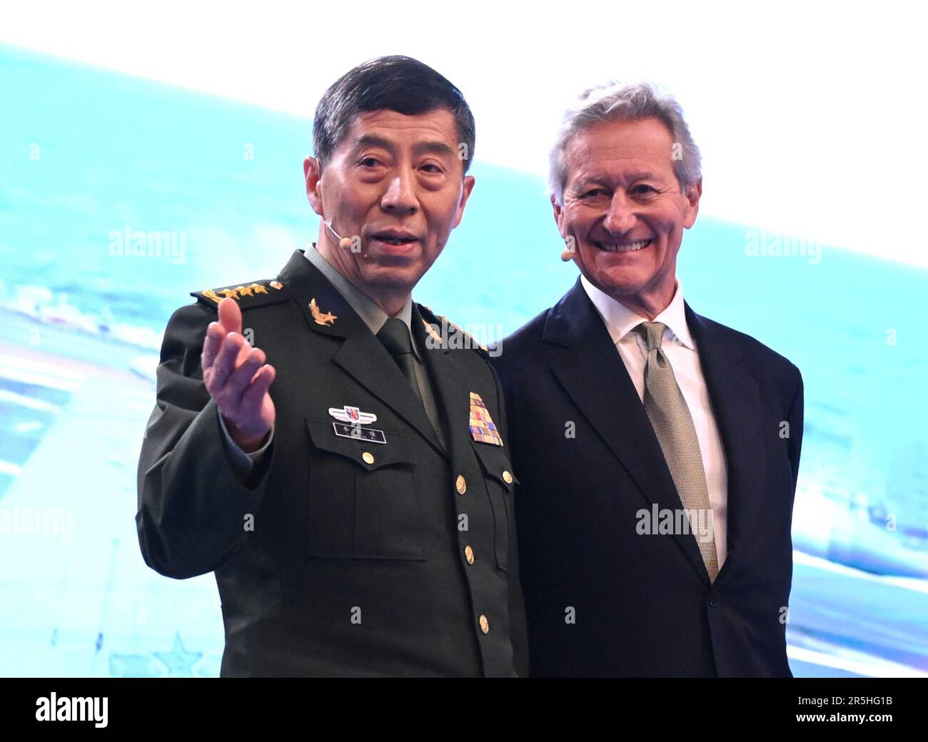 Singapur, Singapore. 04th June, 2023. General Li Shangfu, Minister of ...