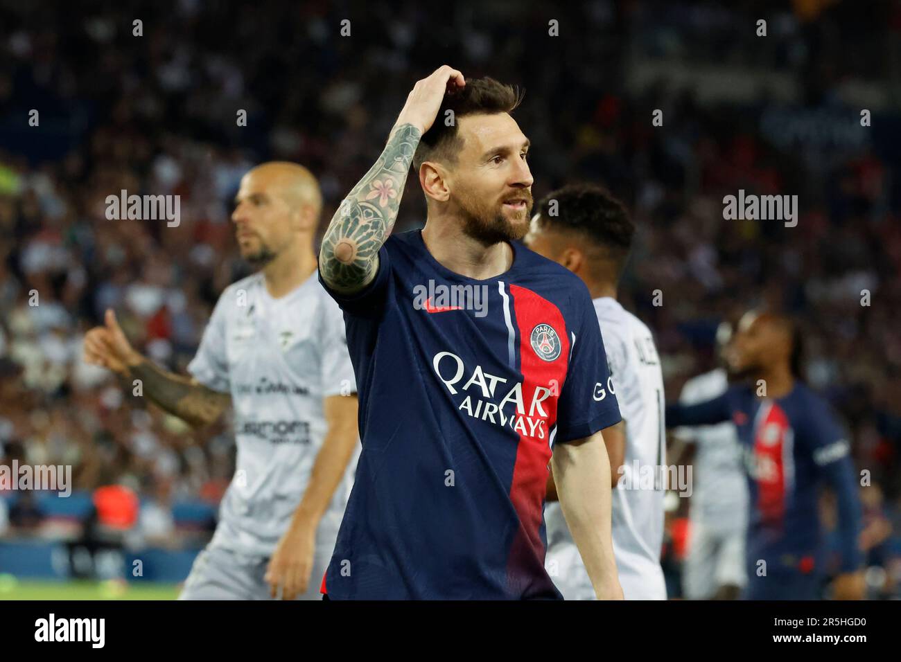 Lionel messi 2023 psg hi-res stock photography and images - Alamy