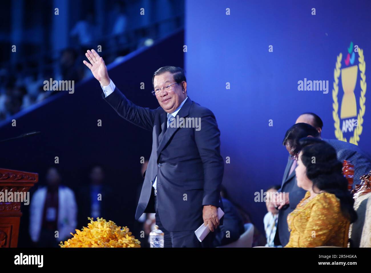 Morodok techo national stadium hi-res stock photography and images - Alamy