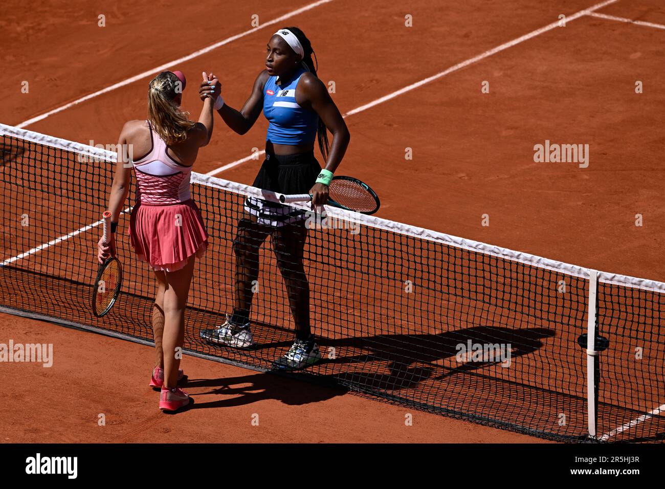 Coco gauff mirra andreeva hi-res stock photography and images - Alamy