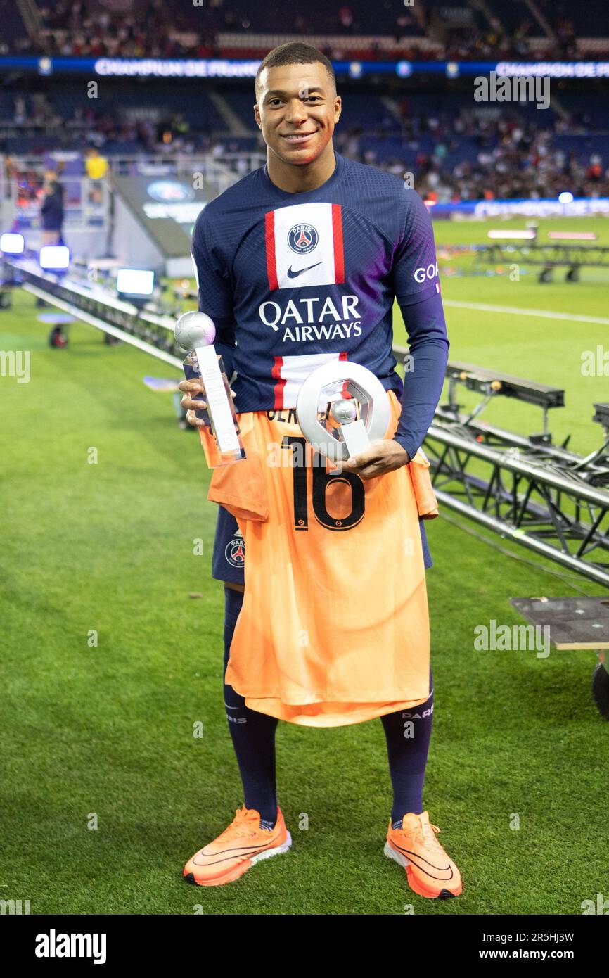 Paris, France. 03rd June, 2023. Paris Saint-Germain French forward ...