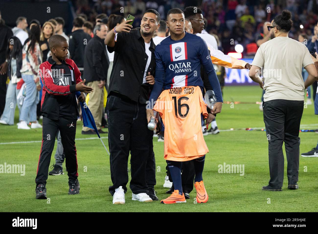 Paris, France. 03rd June, 2023. Paris Saint-Germain French forward ...