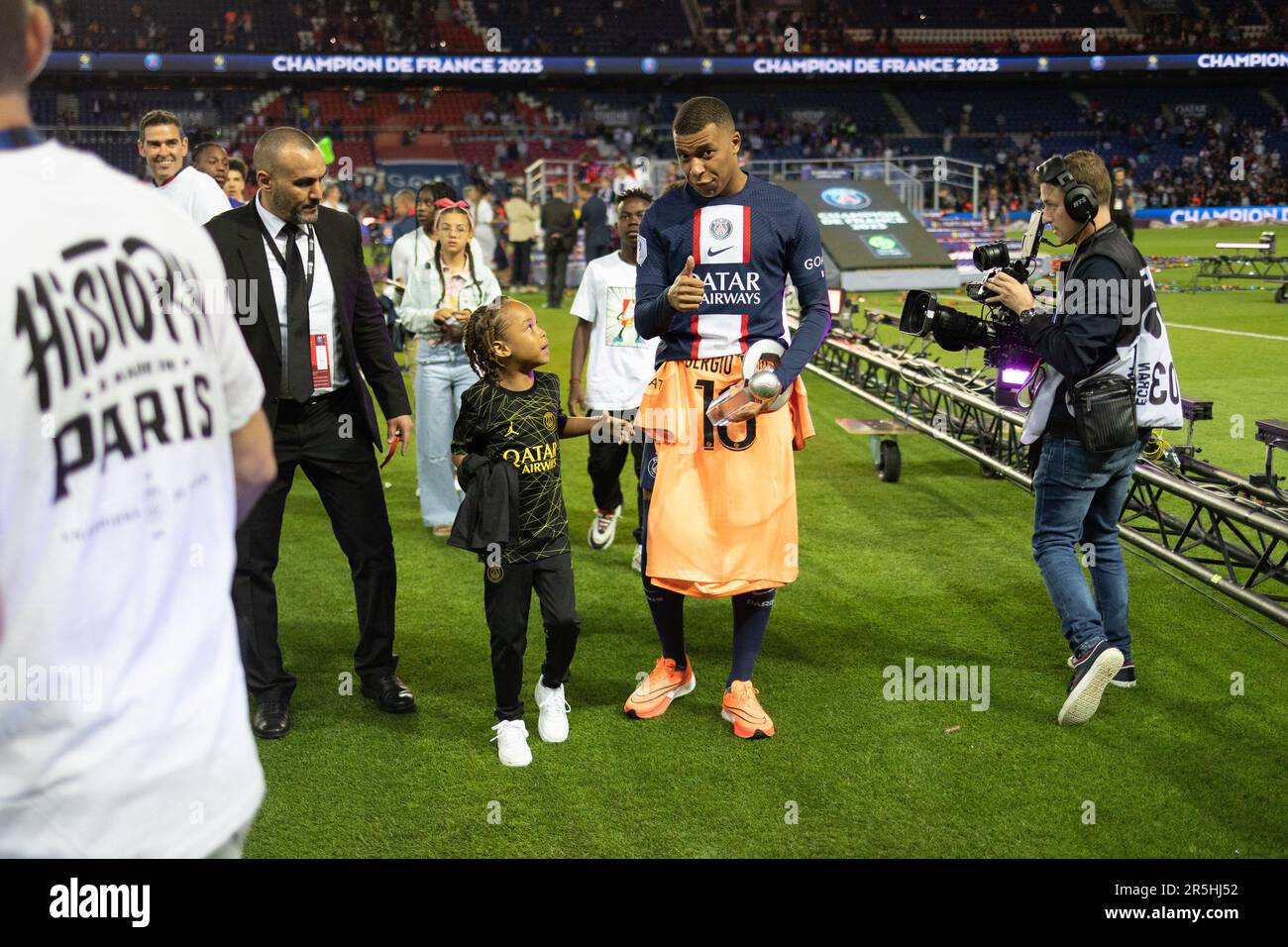 Paris, France. 03rd June, 2023. Paris Saint-Germain French forward ...
