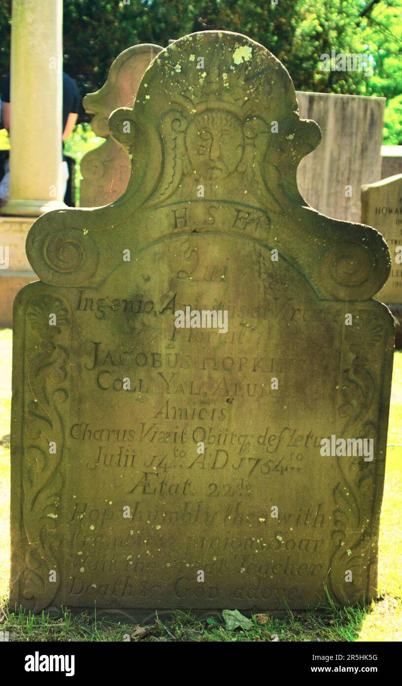 Photo of a very old, vintage, antique tombstone (headstone) at the ...