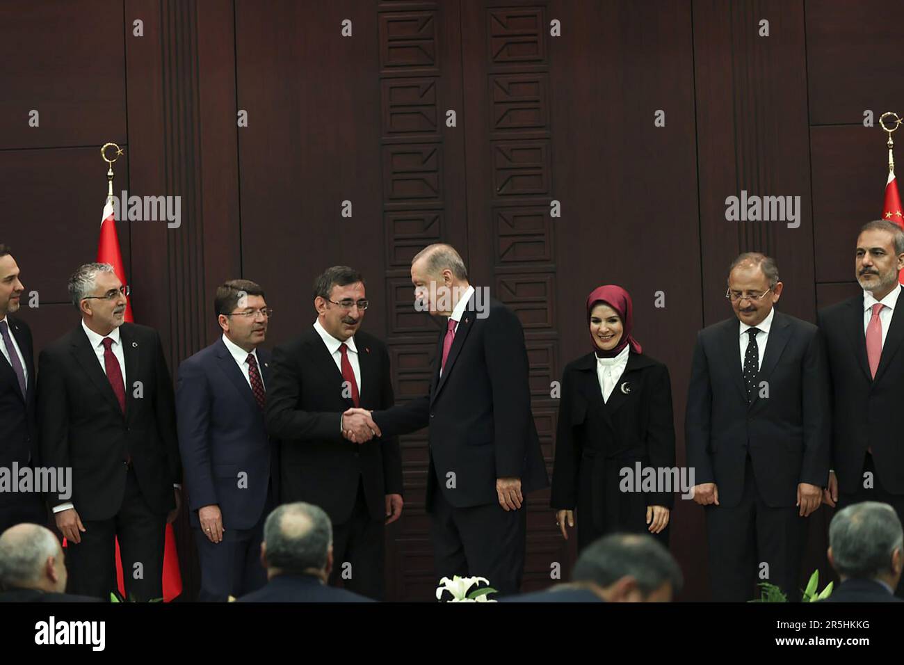 Ankara, Turkey. 03rd June, 2023. Turkish President Recep Tayyip Erdogan ...