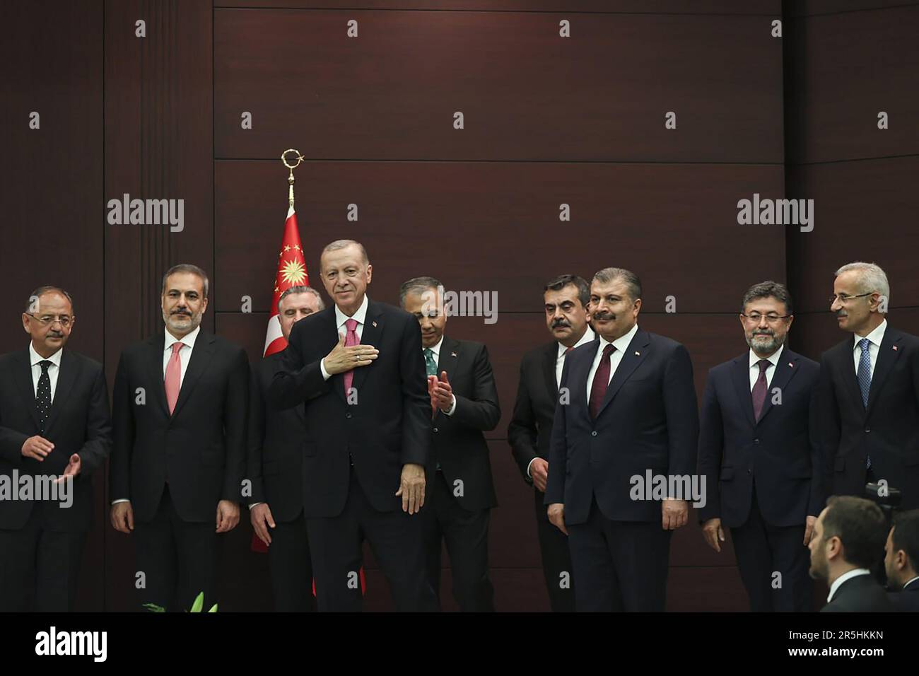 Ankara, Turkey. 03rd June, 2023. Turkish President Recep Tayyip Erdogan ...