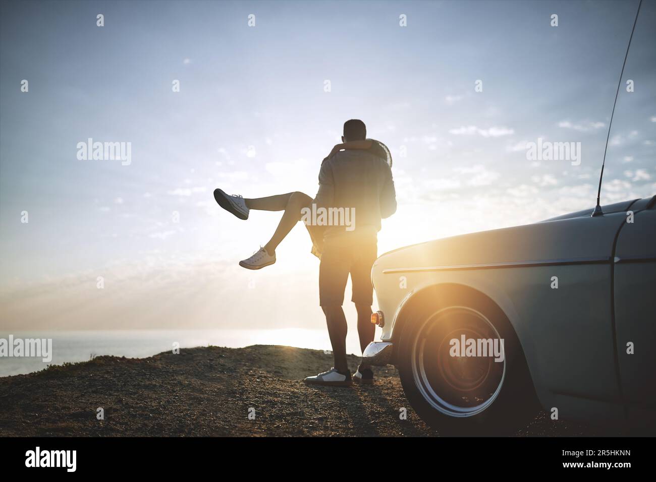 Live with no excuses and travel with no regrets. a young couple making ...