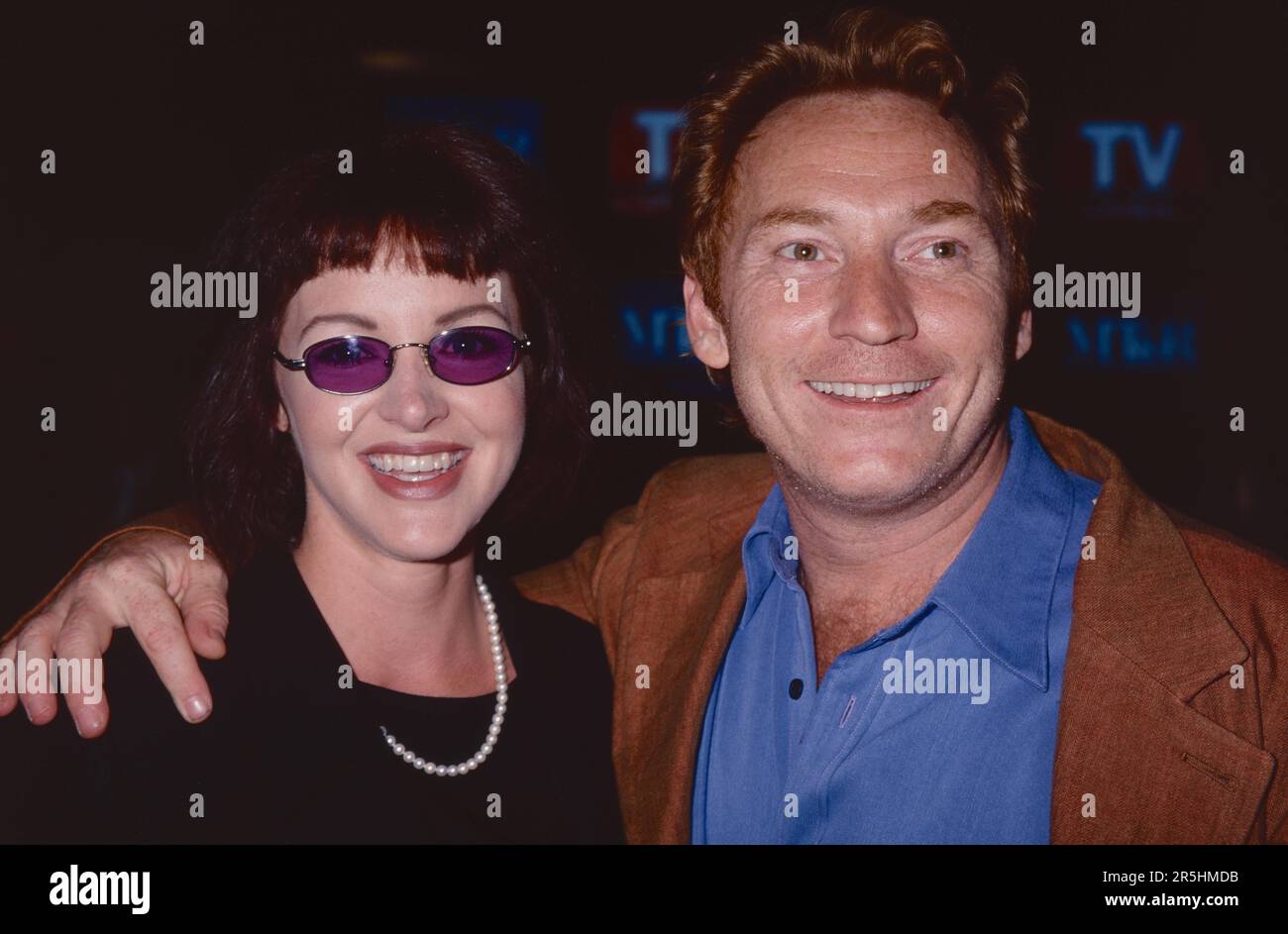 Danny Bonaduce and wife Gretchen Hillmer Bonaduce attend the opening of ...