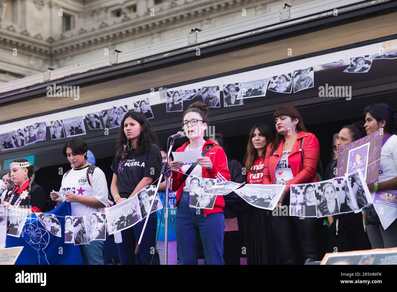 Buenos Aires, Argentina. 3rd June, 2023. The feminist activist ...