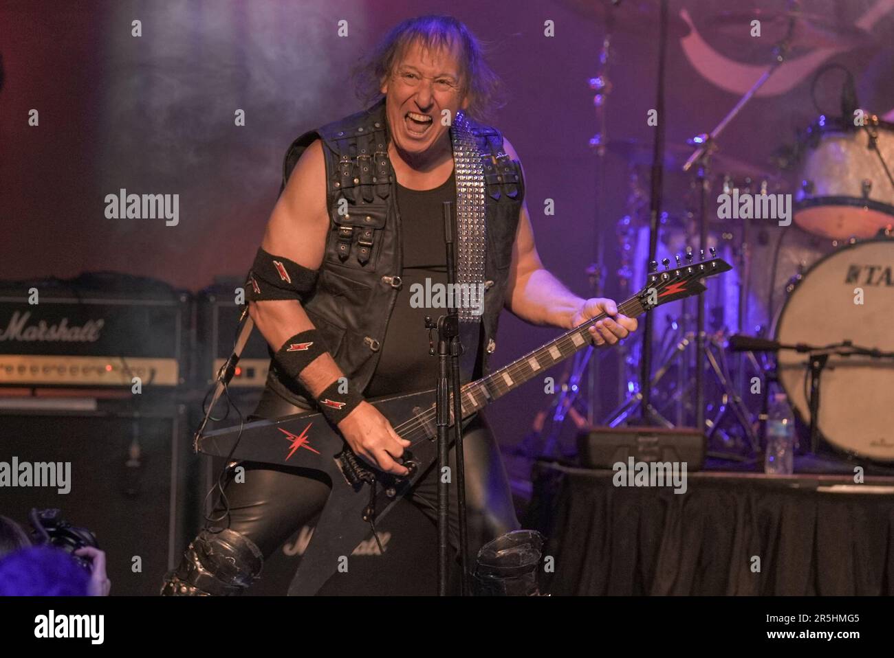 RAVEN performing at The Heavy Metal Hall Of Fame at The Canyon Club in ...