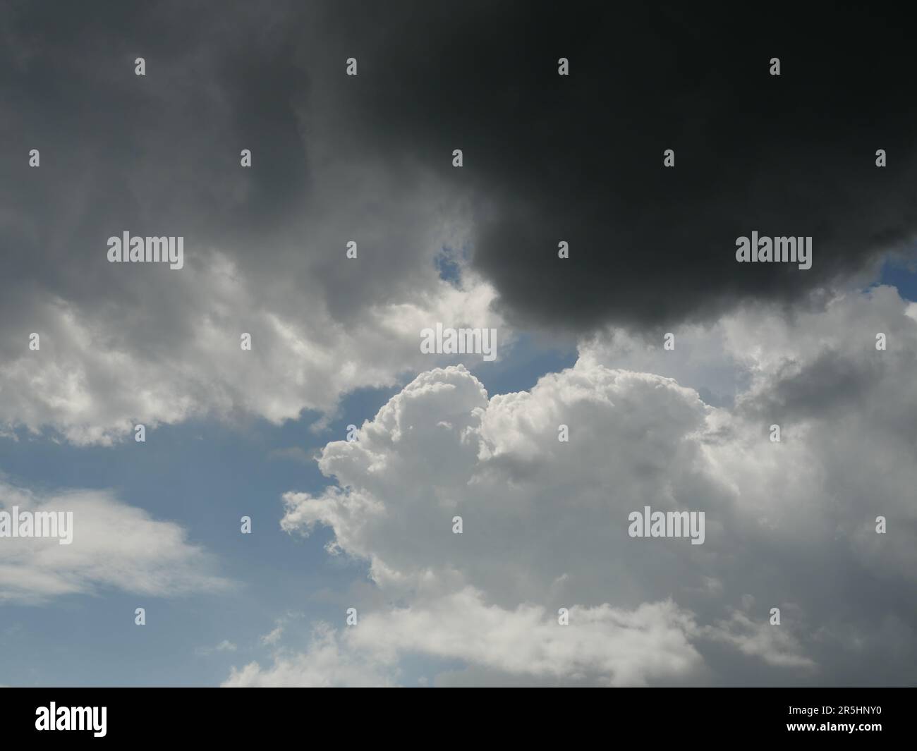 Cumulonimbus cloud formations on tropical sky , Nimbus moving ...