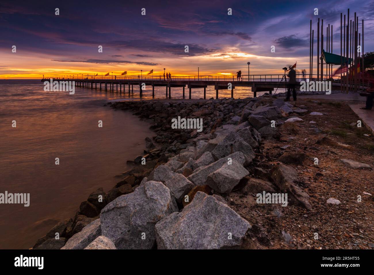 Kuala Selangor beaches located at Selangor state of, Malaysia Stock ...