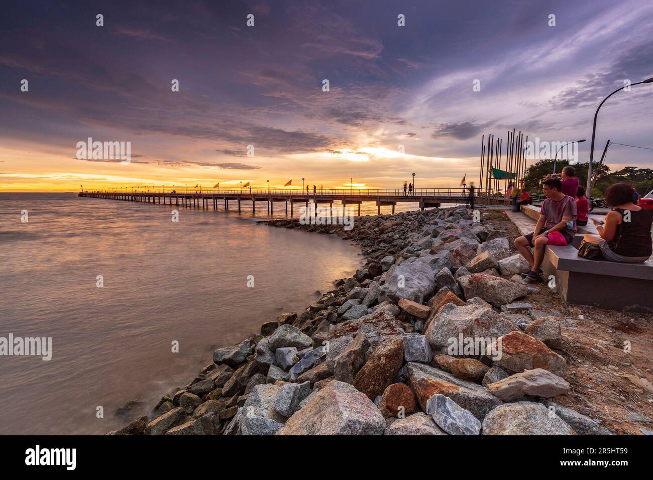 Kuala Selangor beaches located at Selangor state of, Malaysia Stock ...