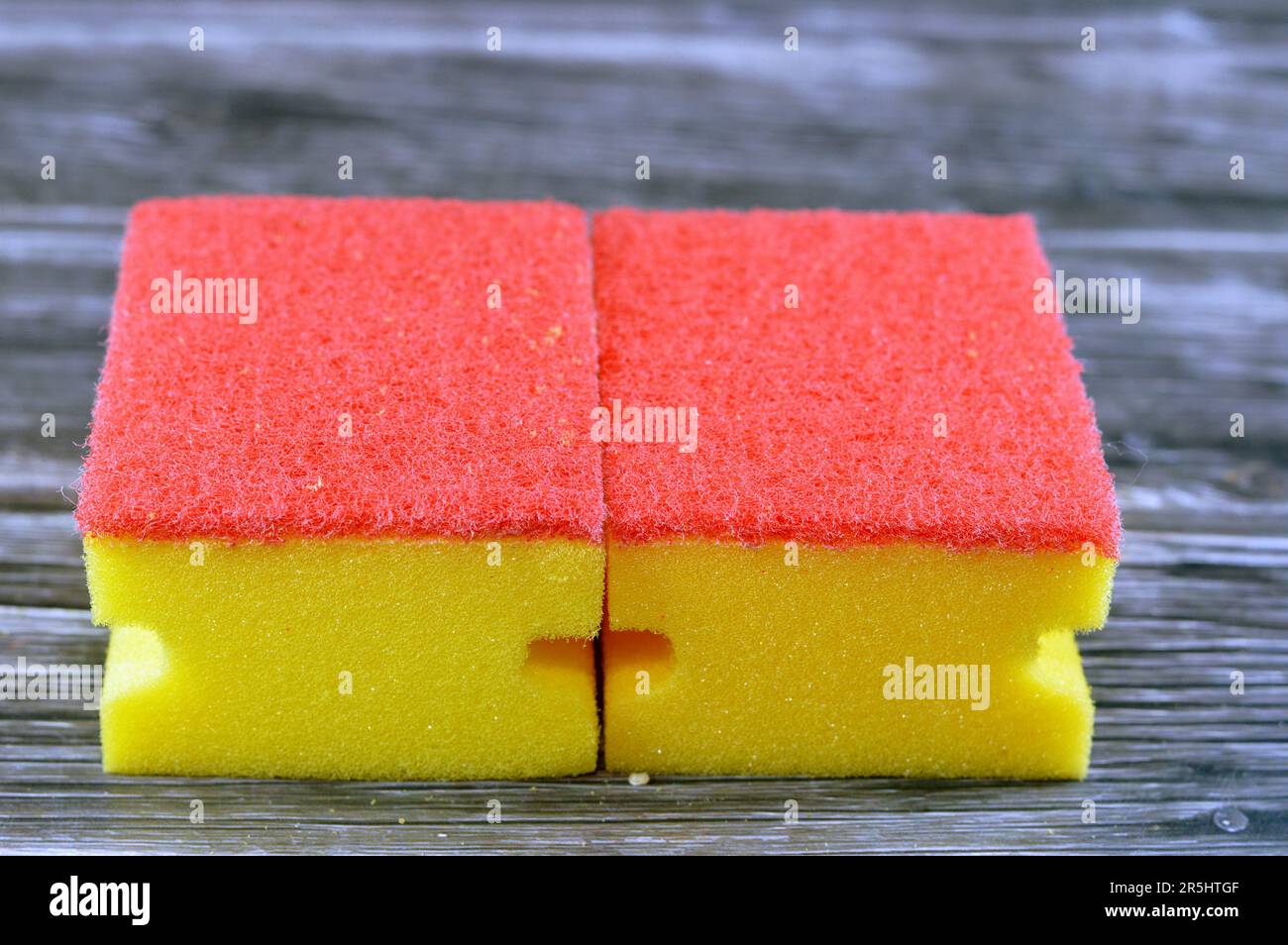 Combo Cellulose and abrasive two sided sponge for cleaning utensils ...