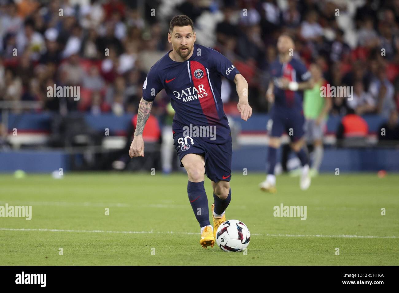Lionel Messi of PSG during the French championship Ligue 1 football ...