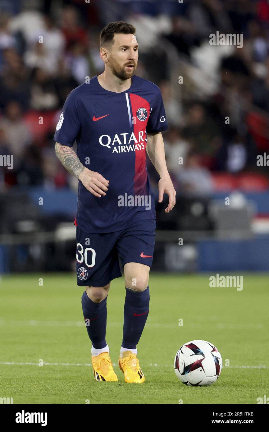 Lionel Messi of PSG during the French championship Ligue 1 football ...