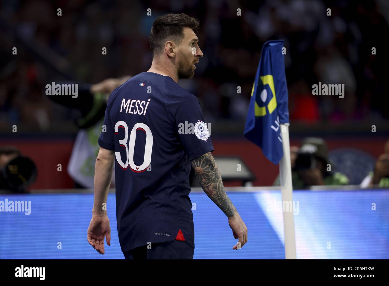 Lionel Messi of PSG during the French championship Ligue 1 football ...