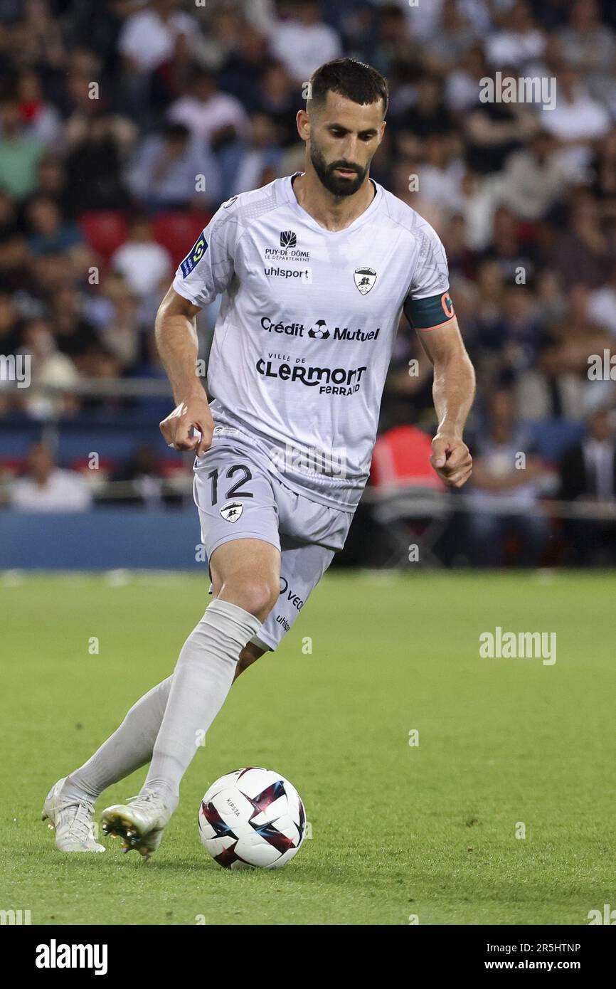 Maxime Gonalons of Clermont during the French championship Ligue 1 ...