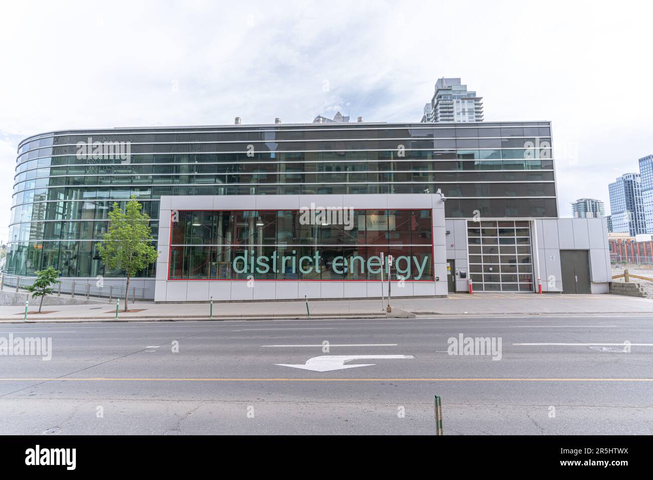 28 May 2023 - Calgary Alberta Canada - District Energy building in ...