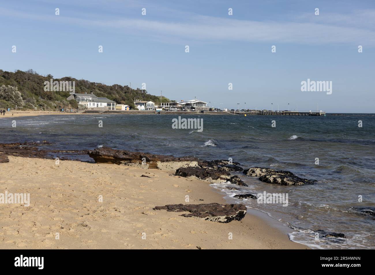 The Half Moon Bay is a bay and neighbourhood on Port Phillip, south ...