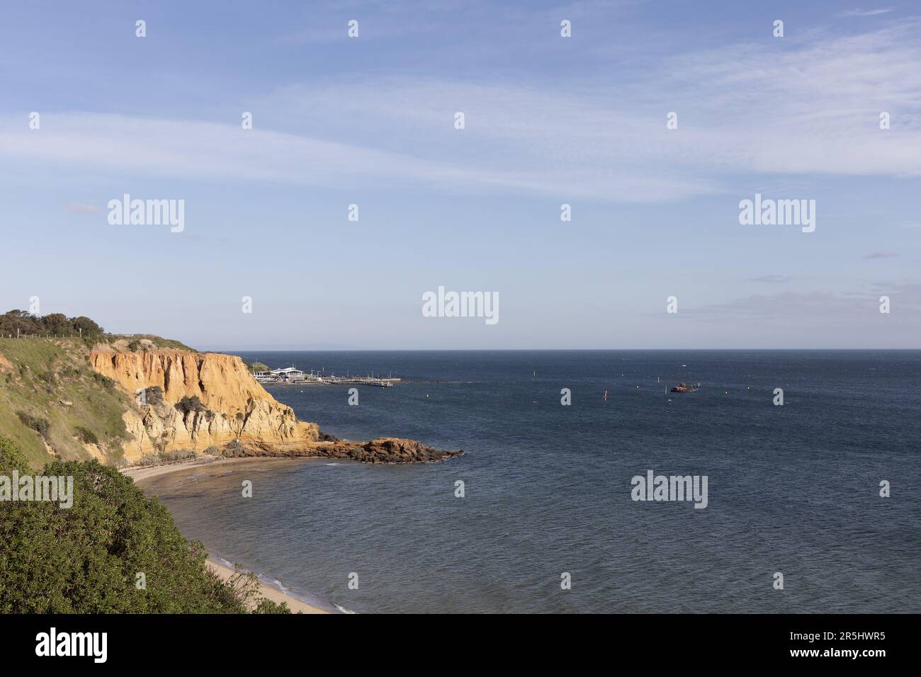 The Half Moon Bay is a bay and neighbourhood on Port Phillip, south ...