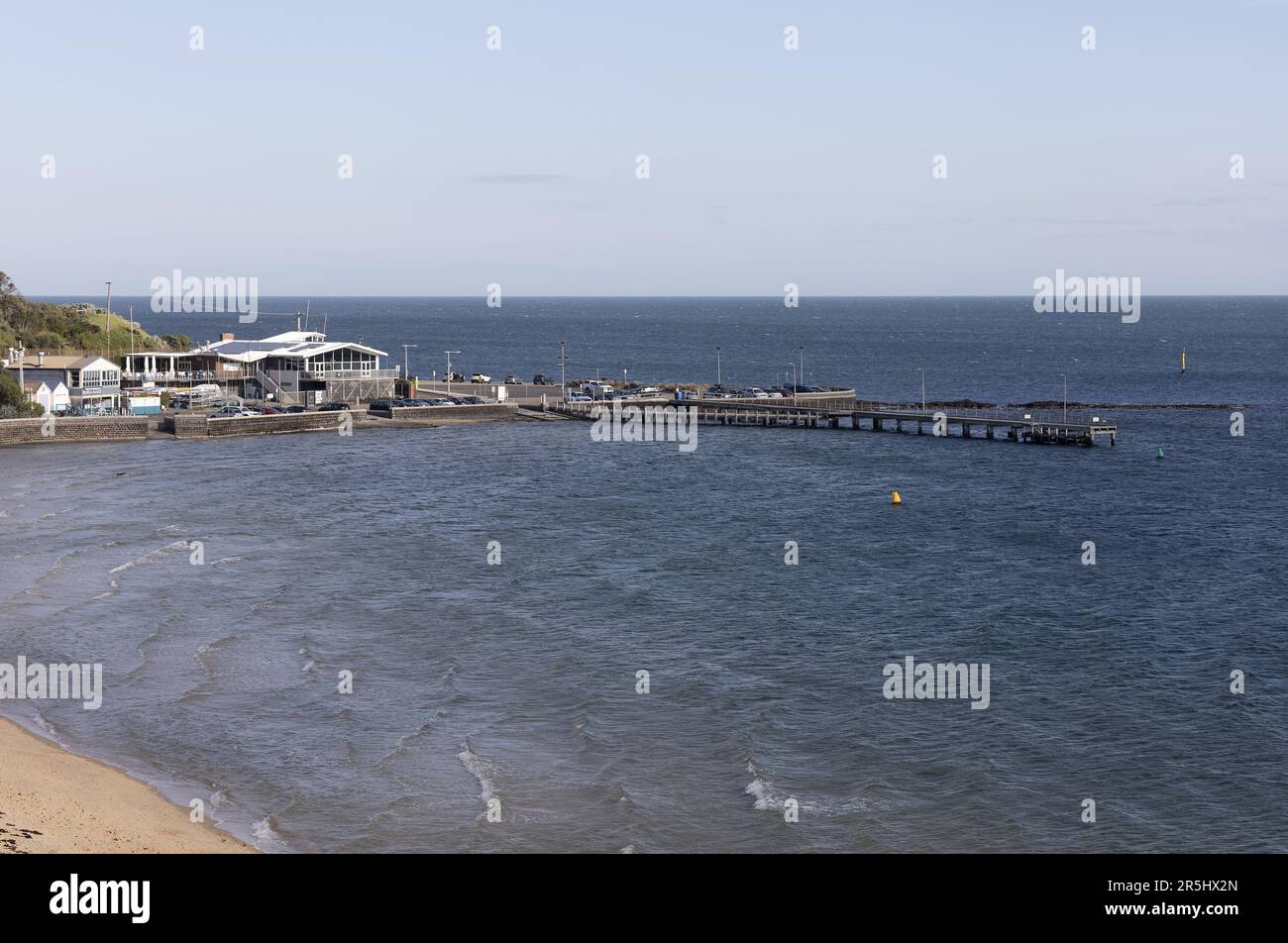 The Half Moon Bay is a bay and neighbourhood on Port Phillip, south ...