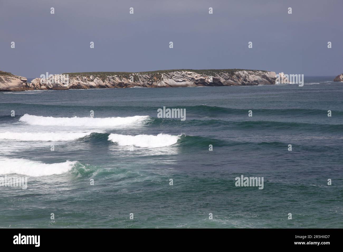 Lagido Surf Break at Baleal. This area near to Peniche is a popular ...