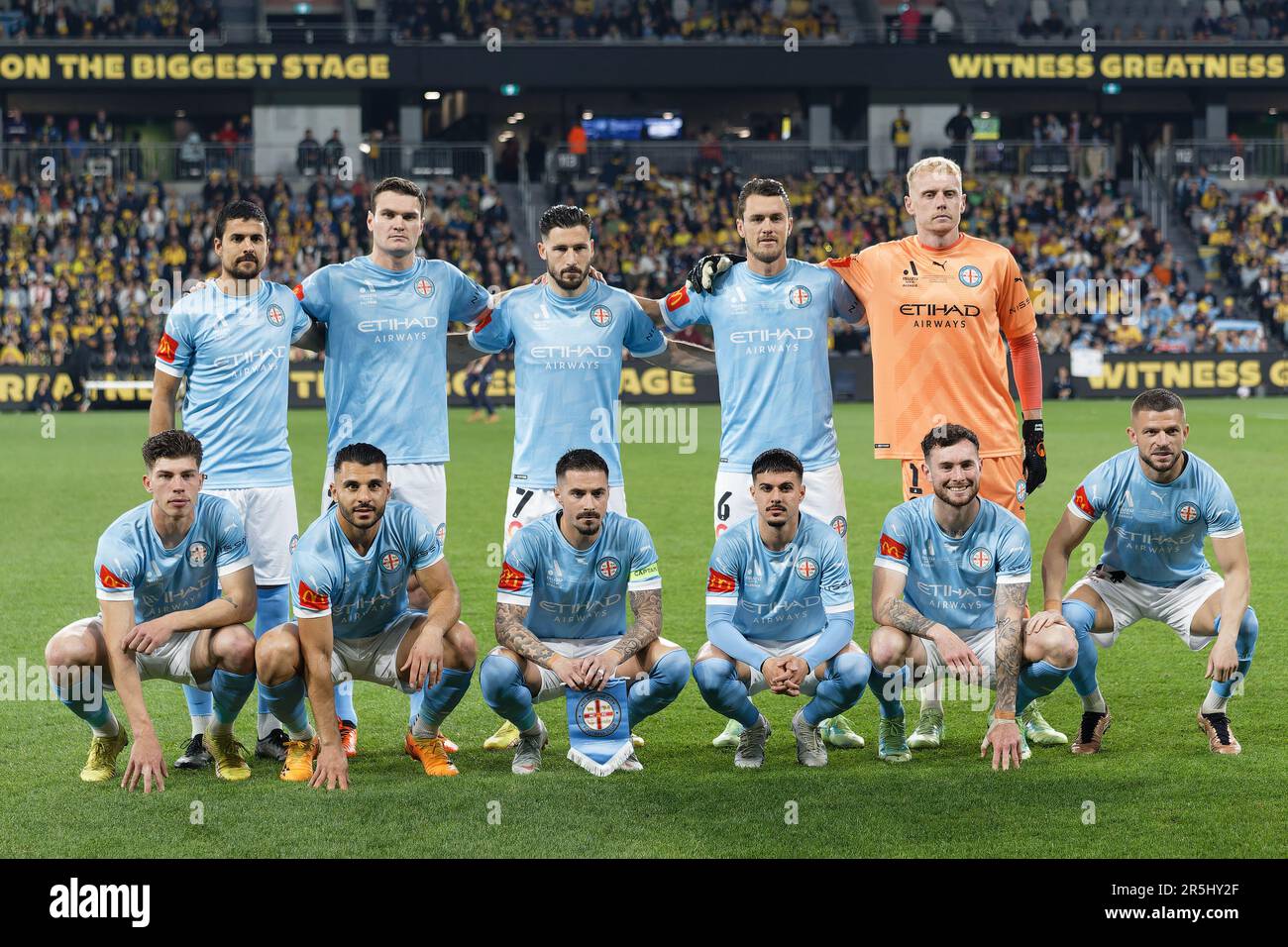 Sydney, Australia. 03rd June, 2023. Melbourne City FC players pose for ...