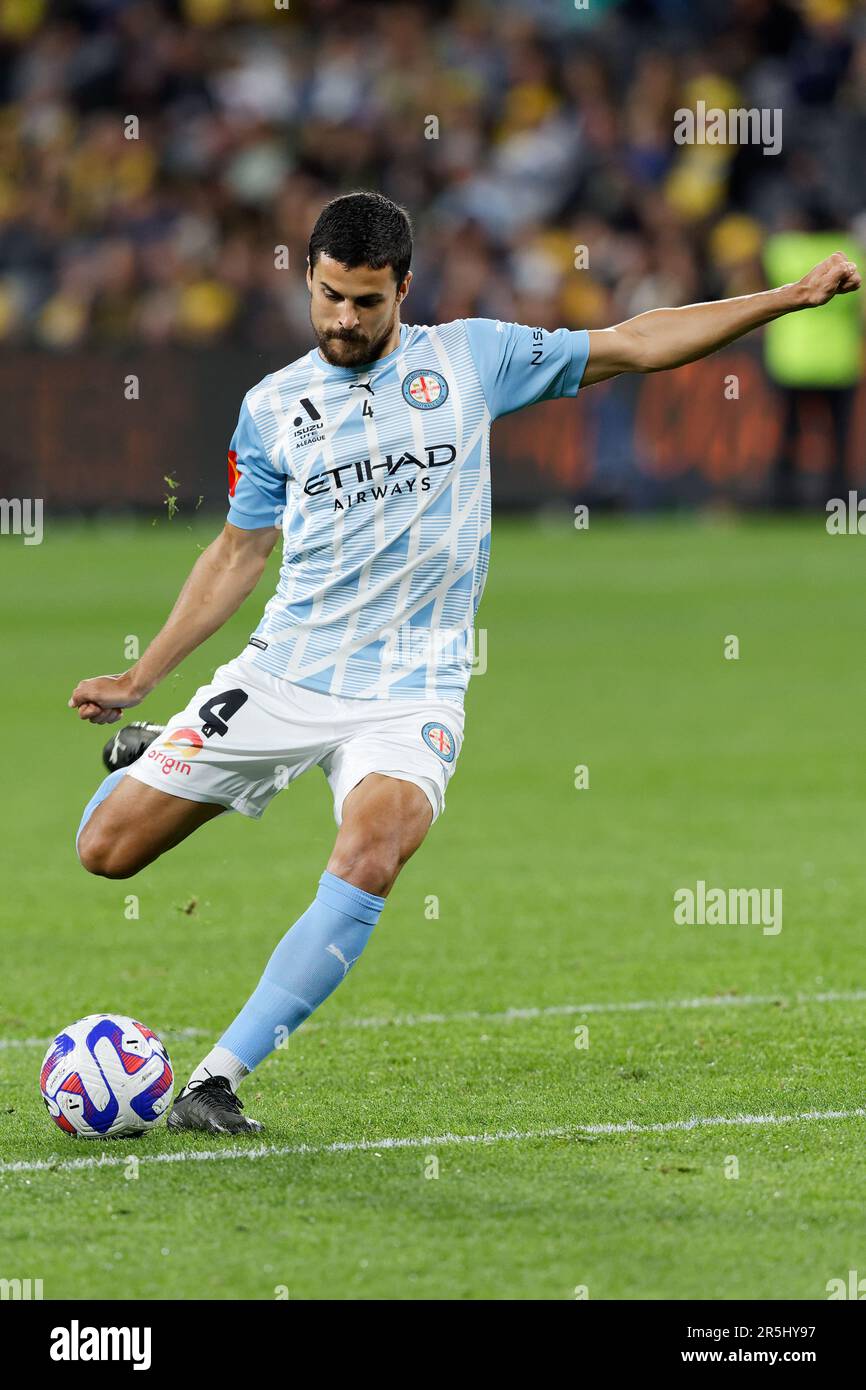 Sydney, Australia. 03rd June, 2023. Nuno Reis of Melbourne City warms ...
